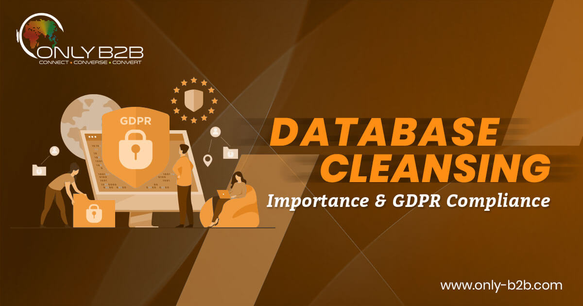 Database Cleansing - Importance And GDPR Compliance - Only-B2B