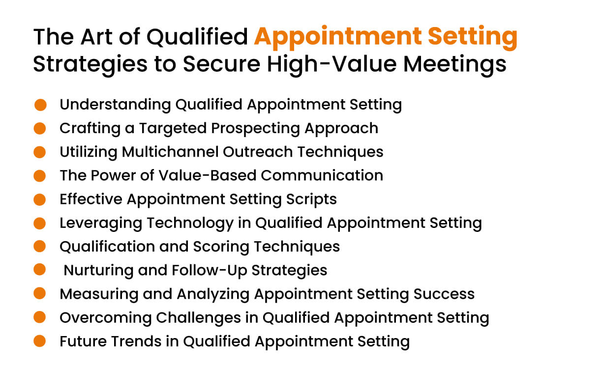 Win More Deals with Qualified Appointment Setting - Only-B2B